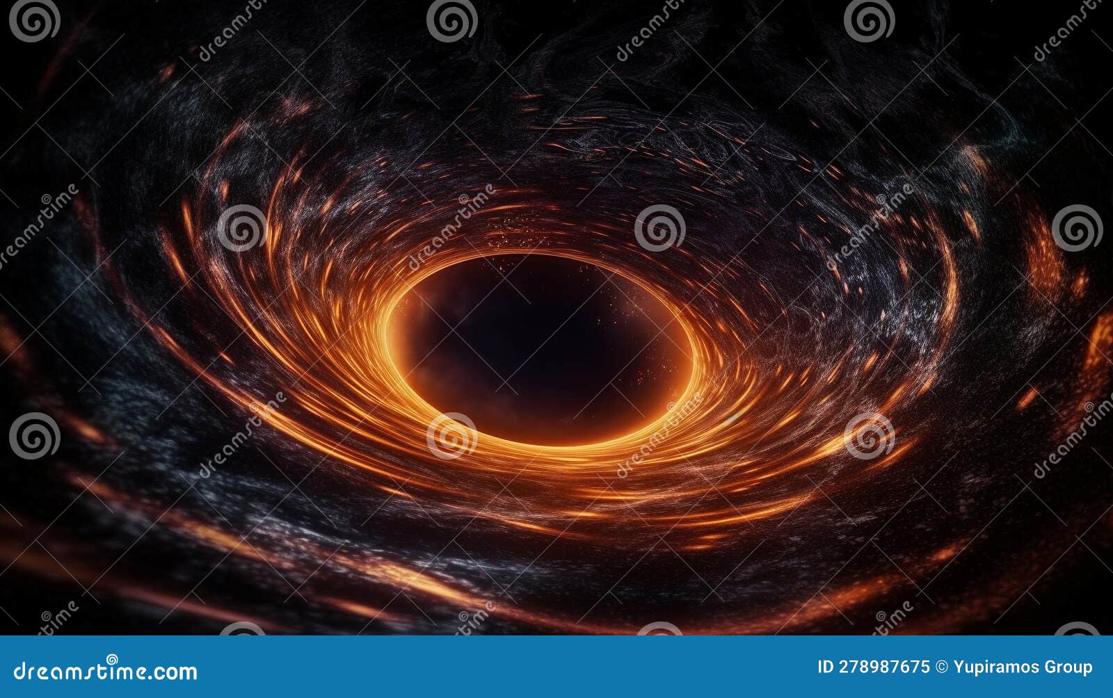 A Vibrant Galaxy Explodes in a Natural Phenomenon of Fire Generated by ...