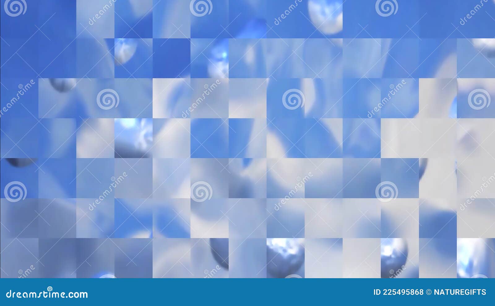Geometric Grid Design Digital Renderingv Stock Illustration ...
