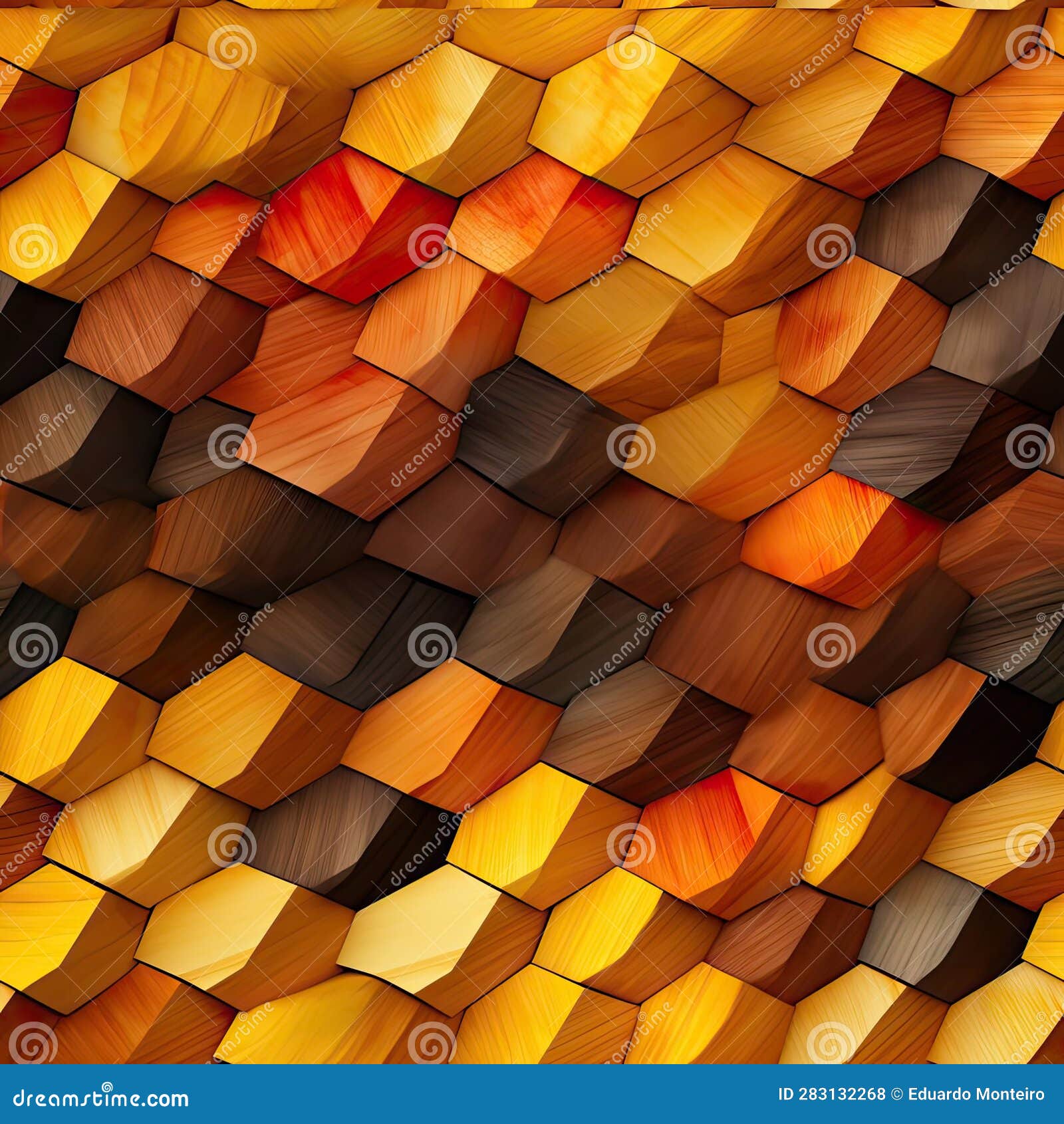 Vibrant Geometric Wood Texture Design with Layered Forms (tiled Stock ...