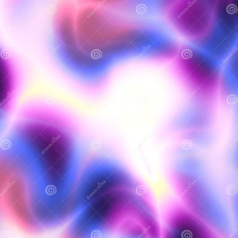 Vibrant Glowing Multidimensional Plasma Force Field. Abstract Glowing ...
