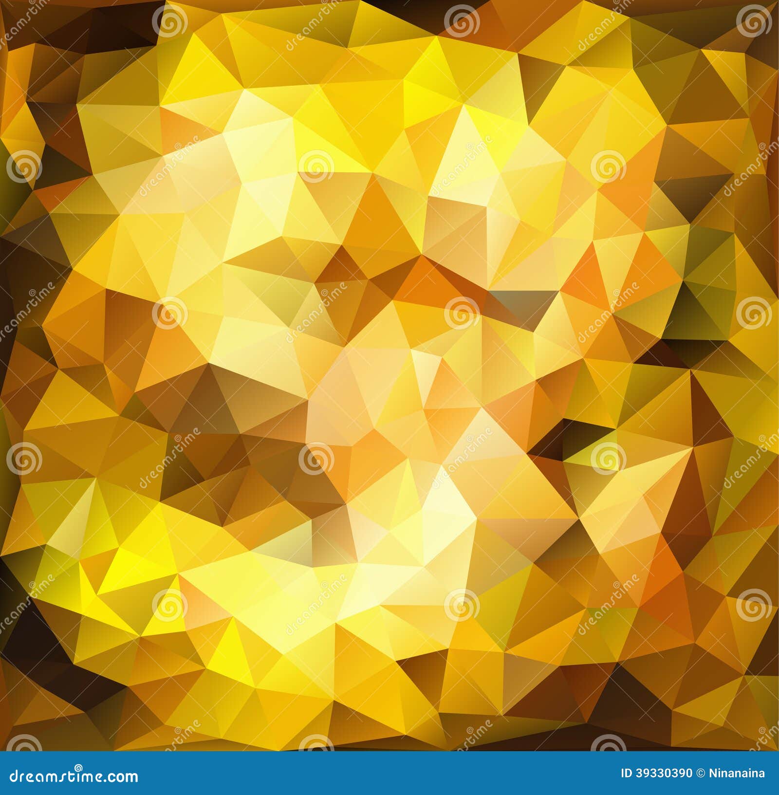 Vibrant gold background stock vector. Illustration of mosaic - 39330390