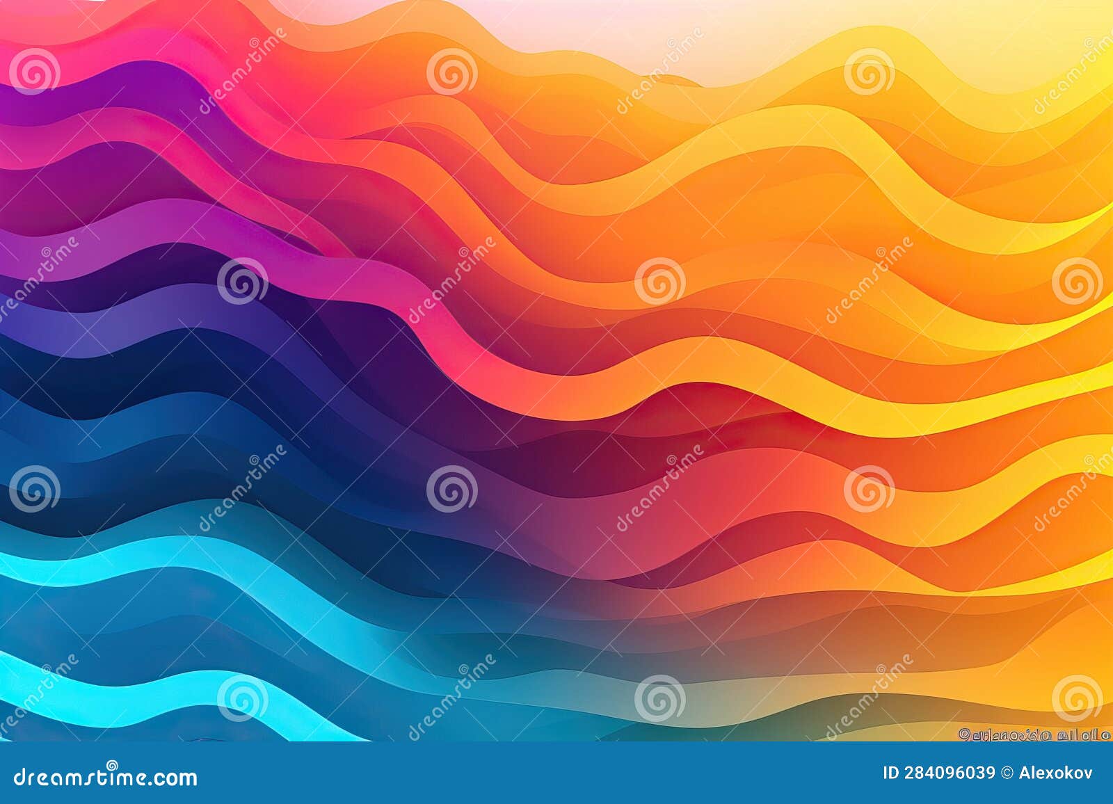 Vibrant Gradient Colors Background for Design Projects AI Generated ...