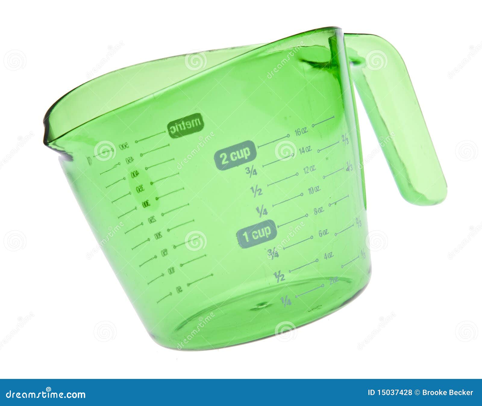 Vibrant Green Measuring Cup Stock Photo - Image of measure, measuring ...