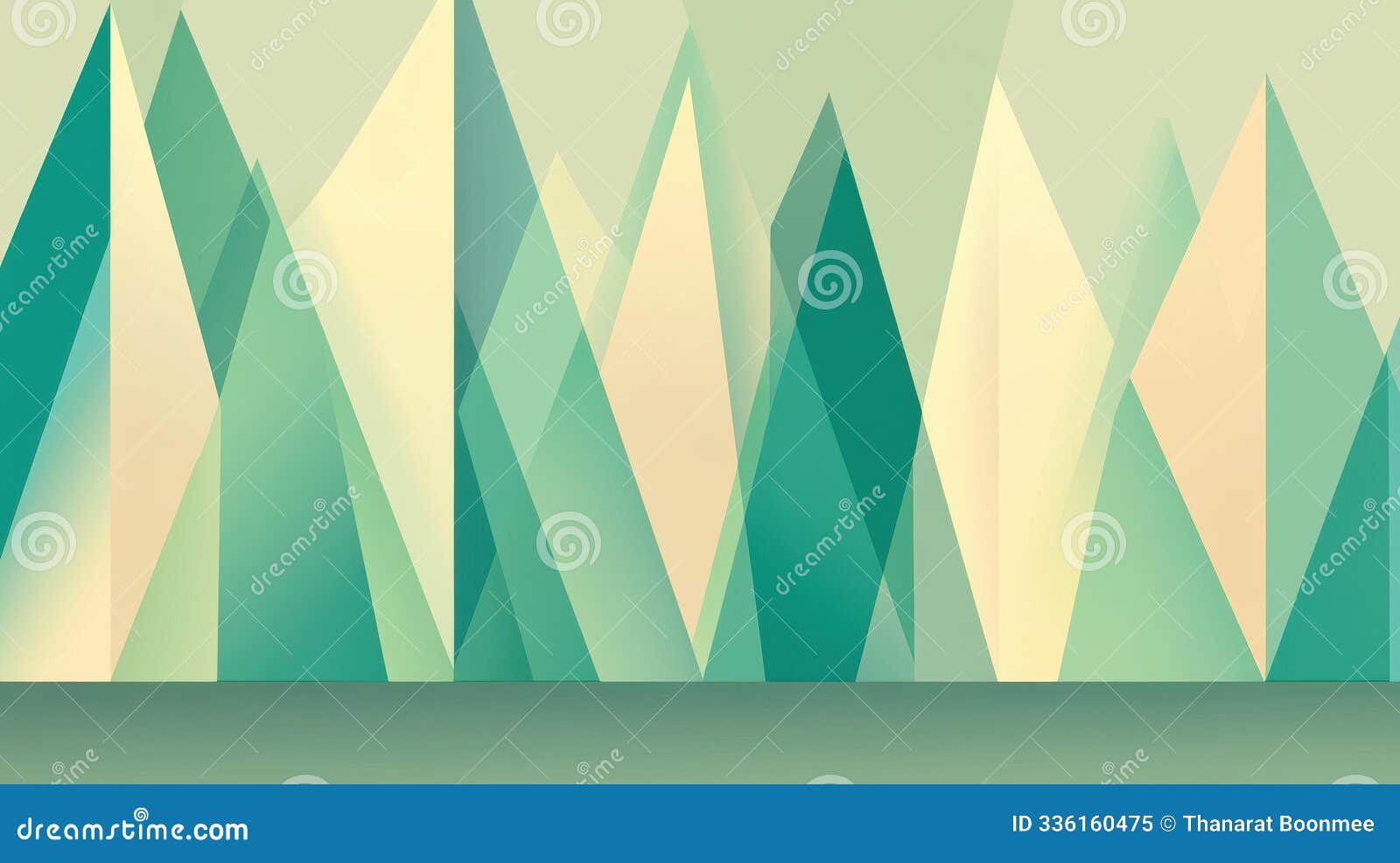 Green Tosca Business Card Design . Abstract Modern Style . Vector ...