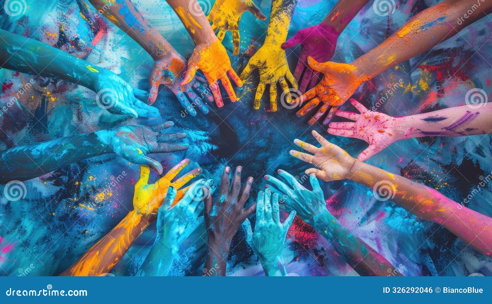 Vibrant Group Unity Celebrates Connection, Teamwork, Collaboration in a ...