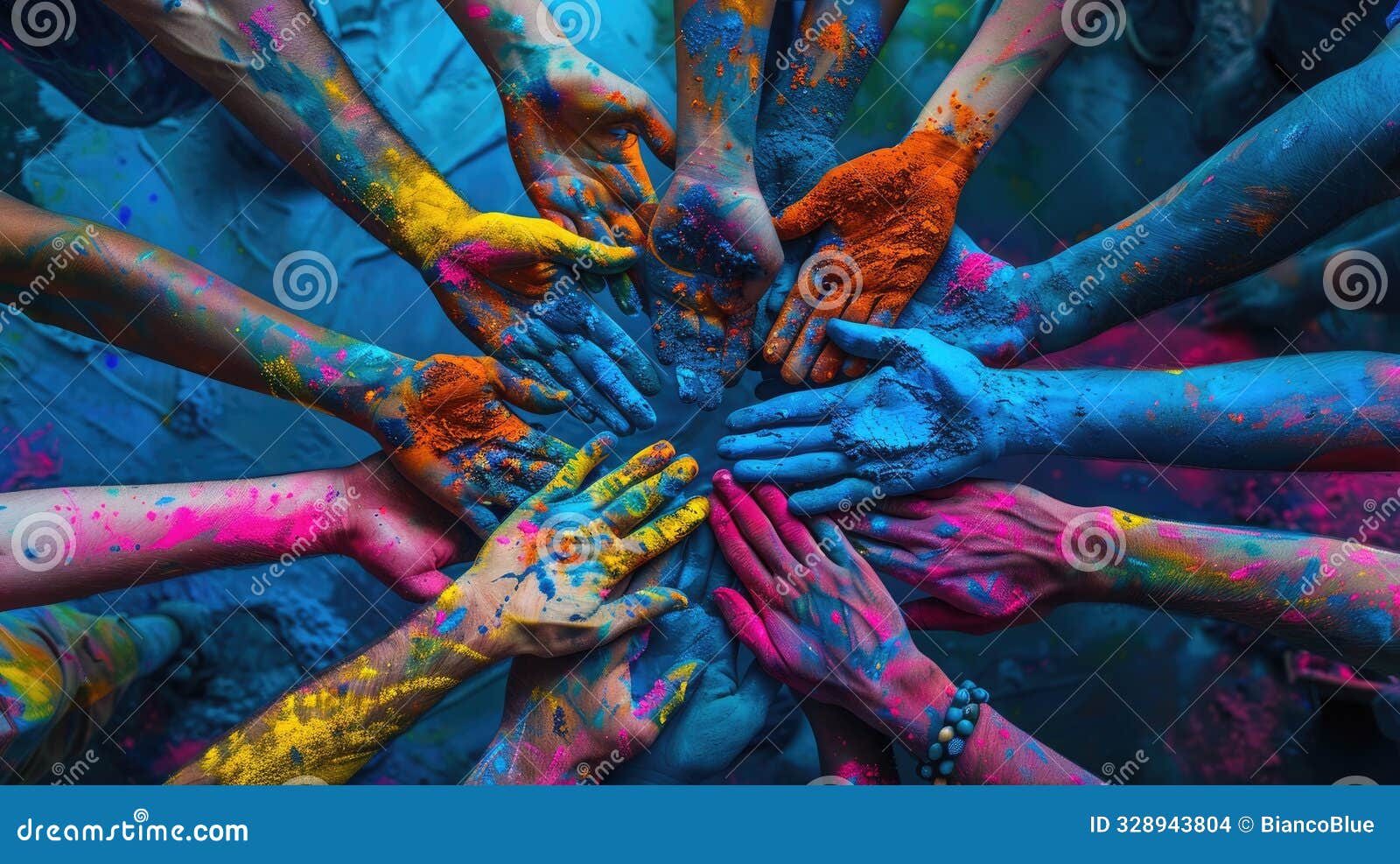 Vibrant Group Unity Celebrates Connection, Teamwork, Collaboration in a ...