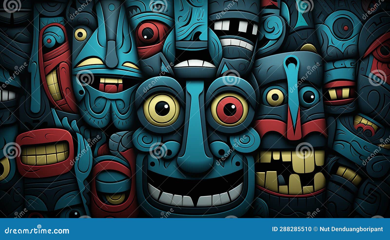 Cultural Fusion Tapestry stock illustration. Illustration of diversity ...