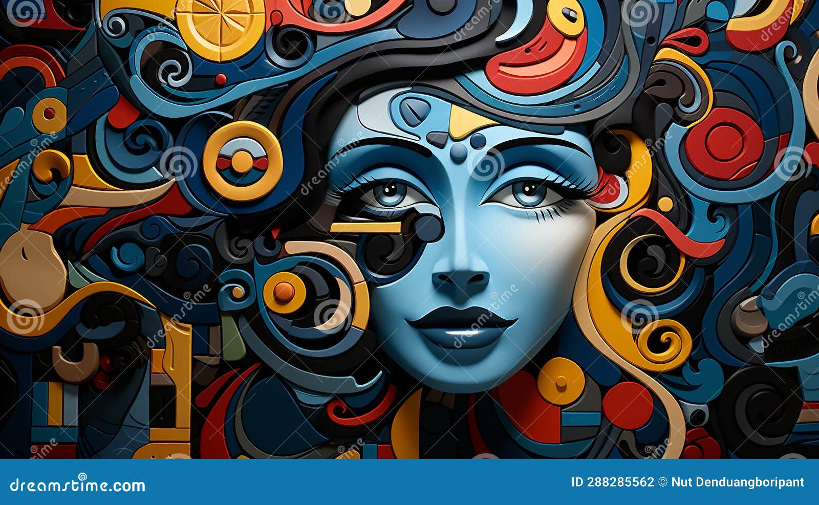 Cultural Fusion Tapestry stock illustration. Illustration of global ...