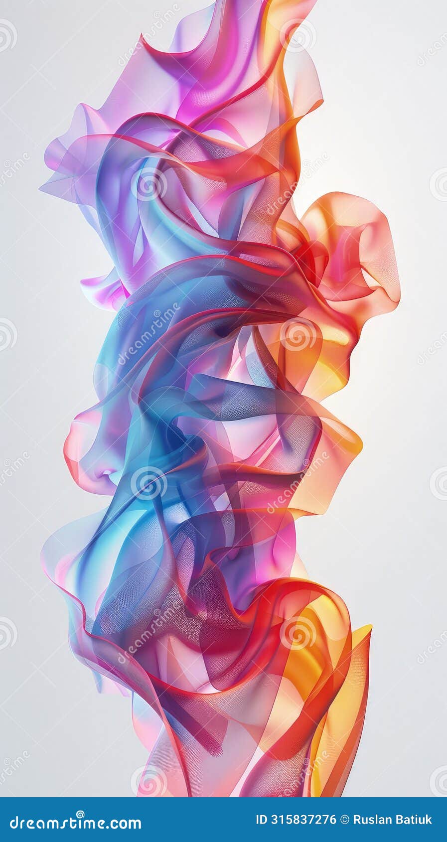 Vibrant Holo Abstract 3D Shape, Captivating Images Showcasing ...