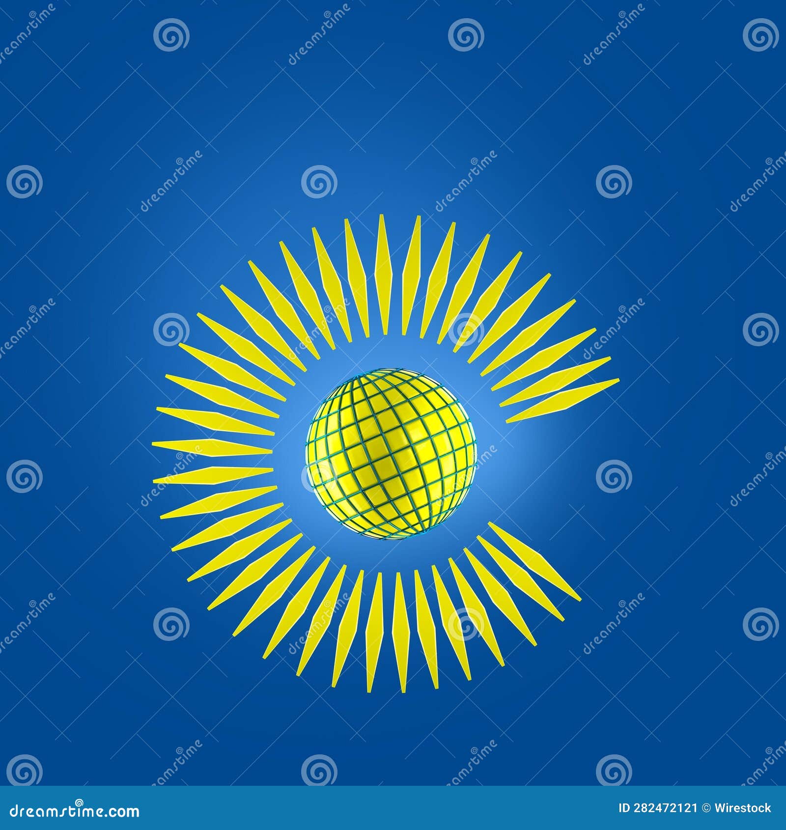 Vibrant Illustration of the Commonwealth Logo Stock Illustration ...
