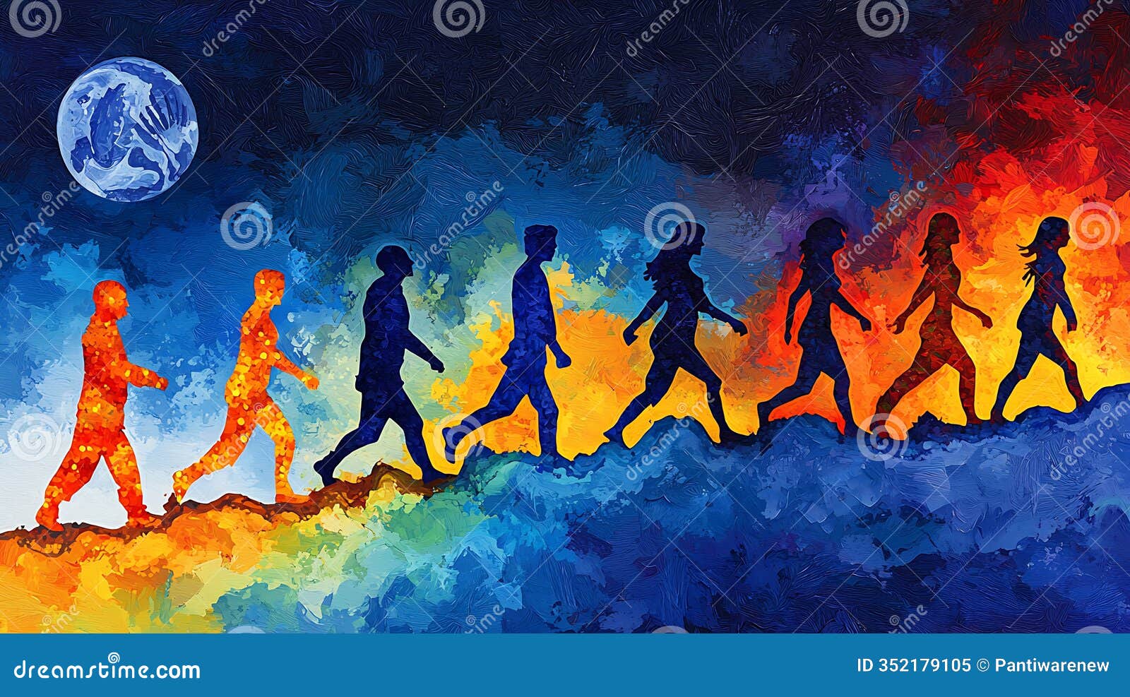 A Timeline Moving Forward With Different Milestones And Events To ...