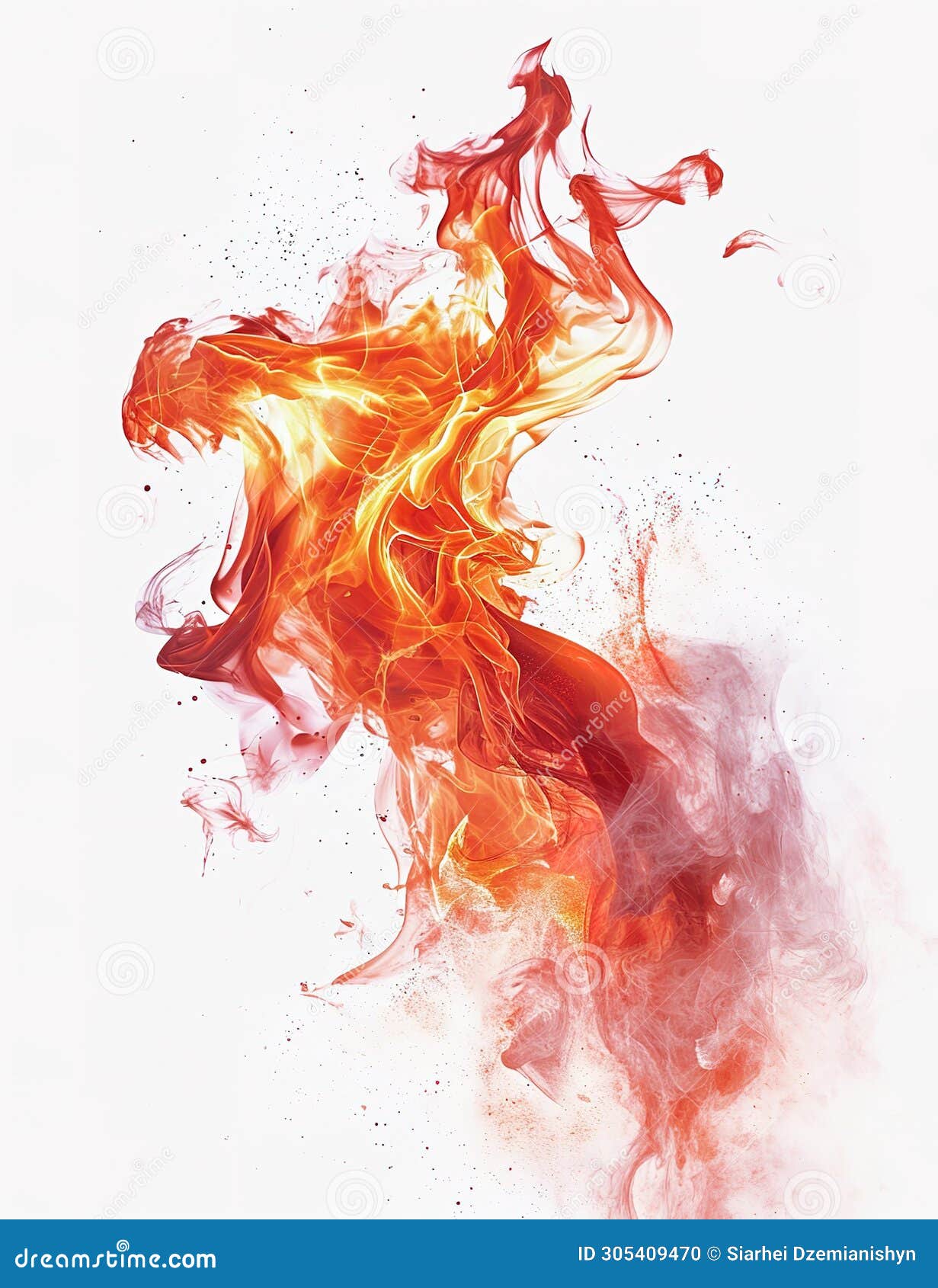 Dynamic Fire Splash With Vibrant Flames And Sparks For Website ...