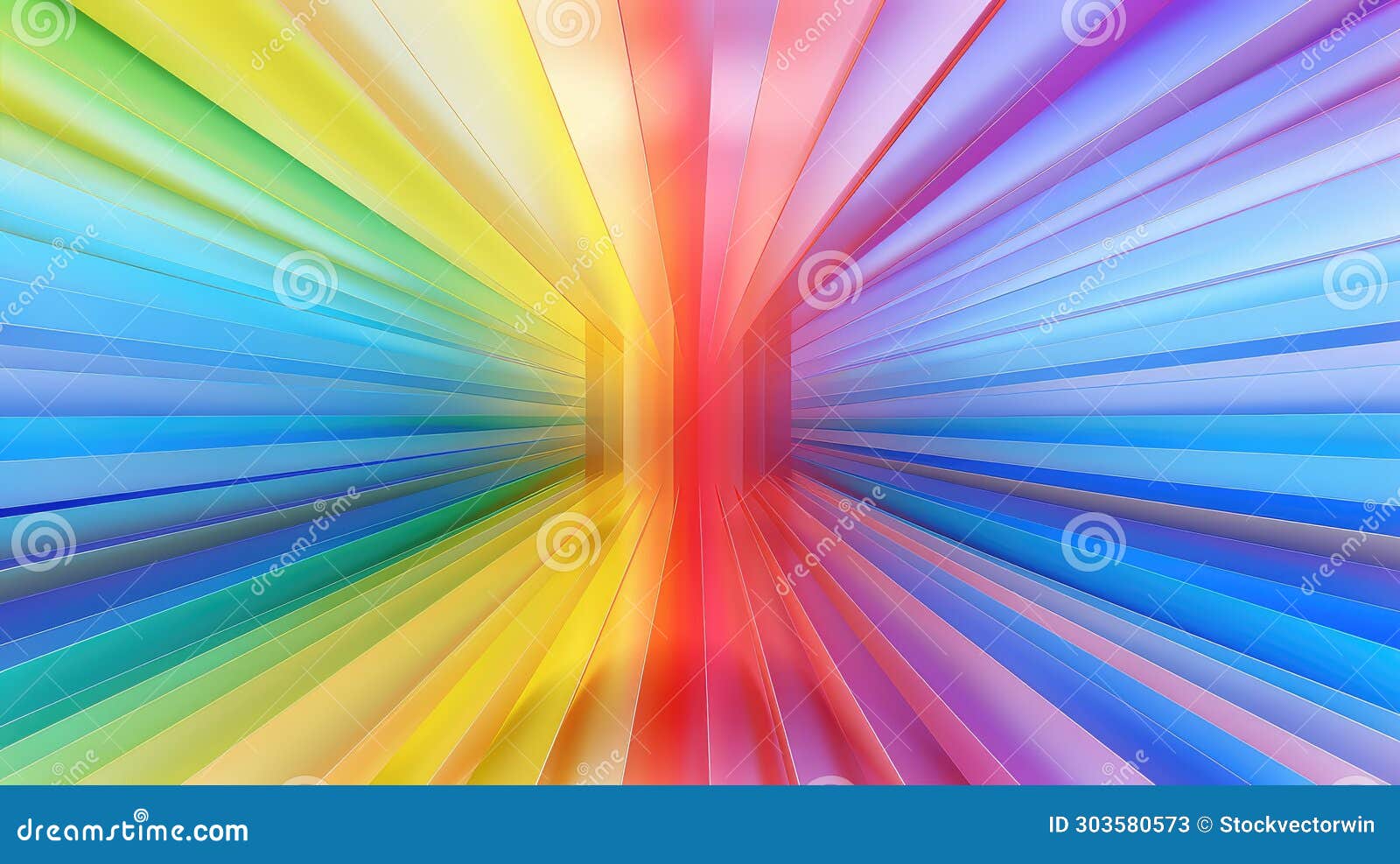 Vibrant Image Showing A Colorful Array Of Paint Streaks | CartoonDealer ...