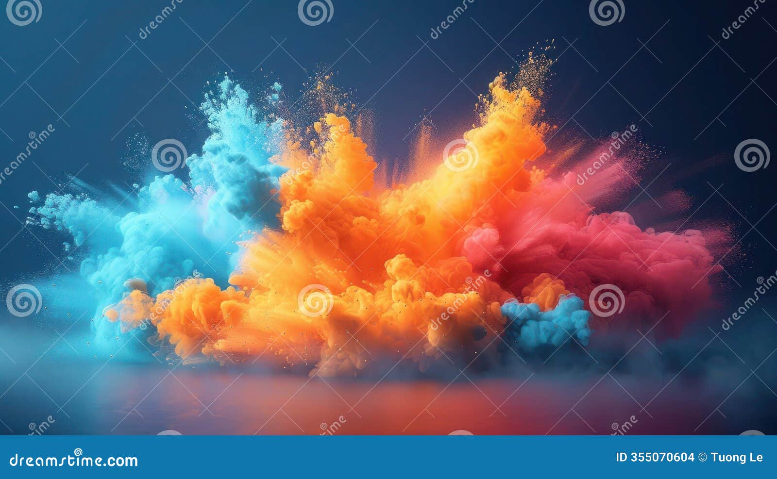 Fantasy Brain Explosion: Colorful Liquid Design For Creative ...