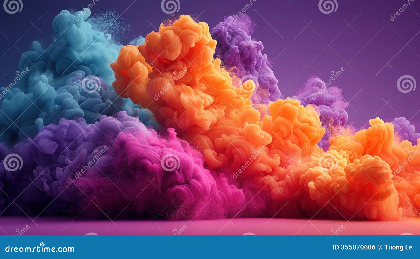 Fantasy Brain Explosion: Colorful Liquid Design For Creative ...