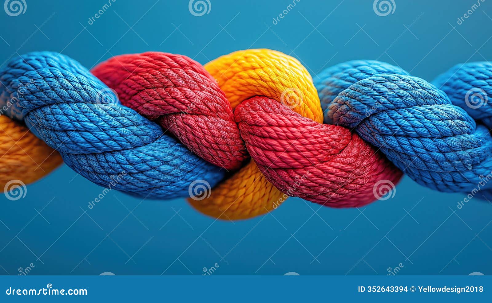 Vibrant Intertwined Wires Forming The Number 5 Stock Image ...