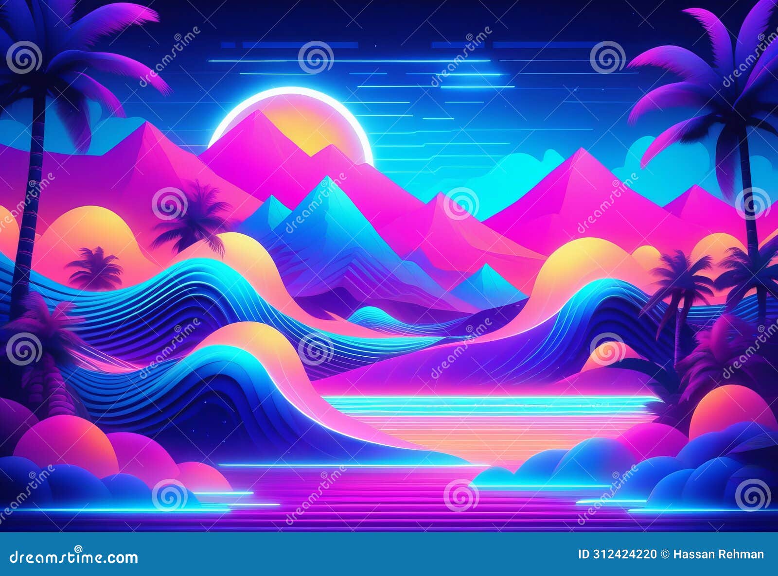 90s Nostalgia, Vaporwave Illustration, Synthwave, Vaporwave Sun ...