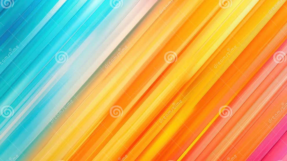 Vibrant Linear Gradient with Soft Transitions Stock Photo - Image of ...
