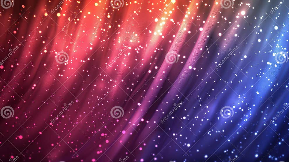 Vibrant Loop Animation of Abstract Light. Perfect for Visual Effects ...