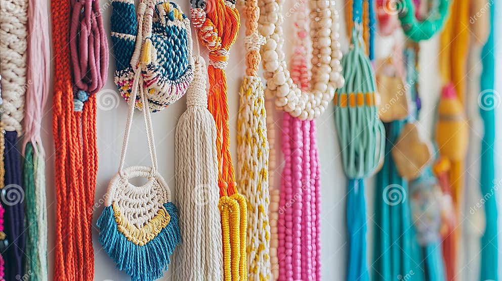 A Vibrant Macrame Workshop with Cords, Beads, and Hanging Projects ...