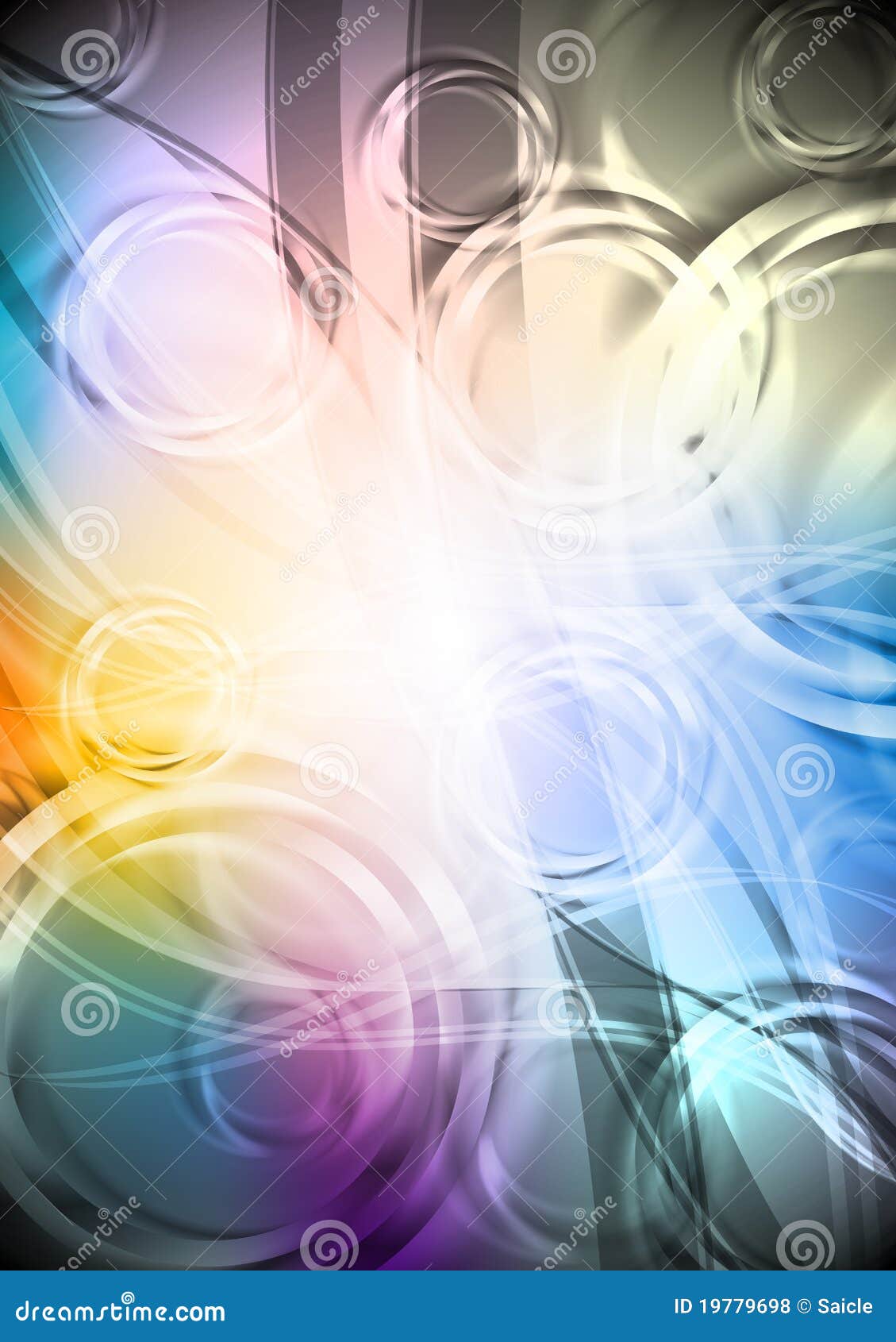 Vibrant Multicolored Backdrop Stock Vector - Illustration of bright ...