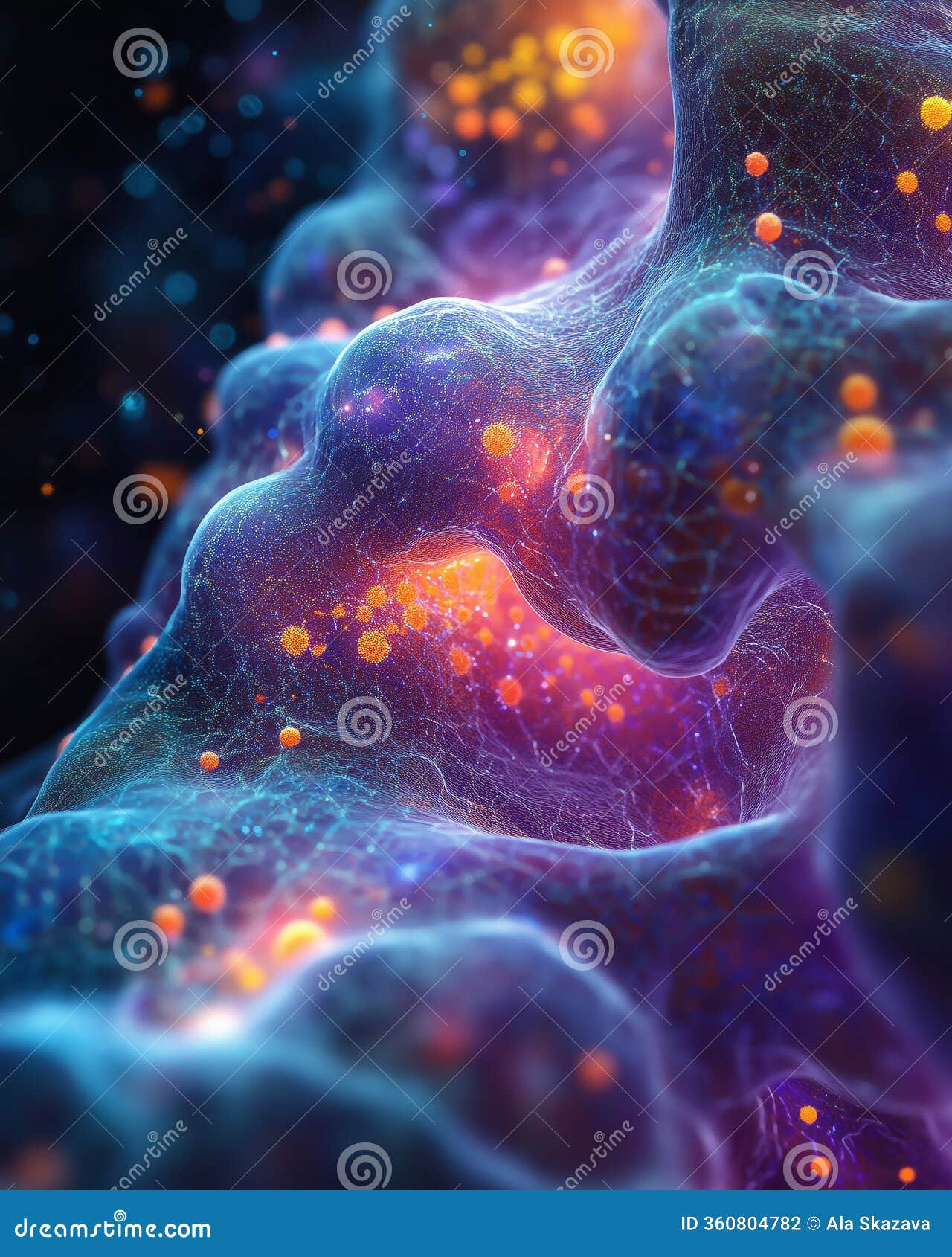 Neuro-map Visualization Highlighting Intricate Neural Connections and ...