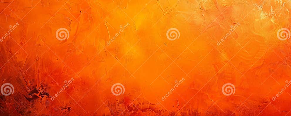 A Vibrant Orange Background with a Slight Gradient and a Textured ...