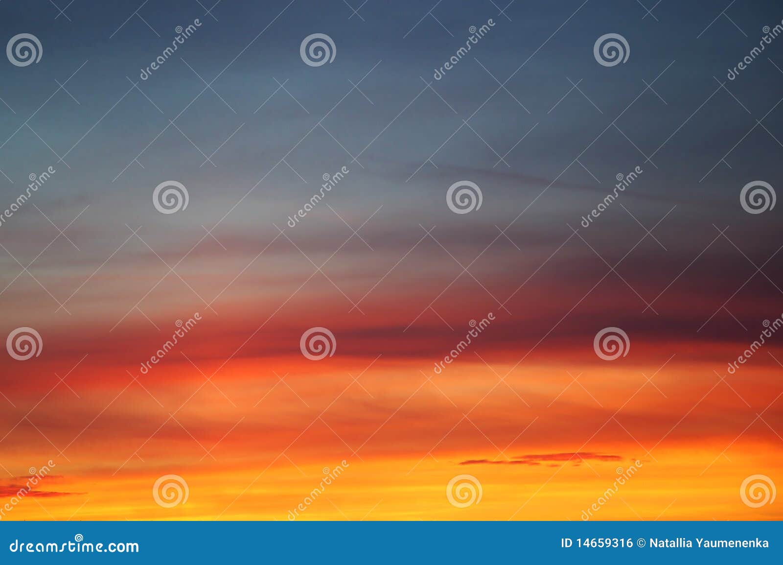 Vibrant orange sunset stock photo. Image of orange, dark - 14659316