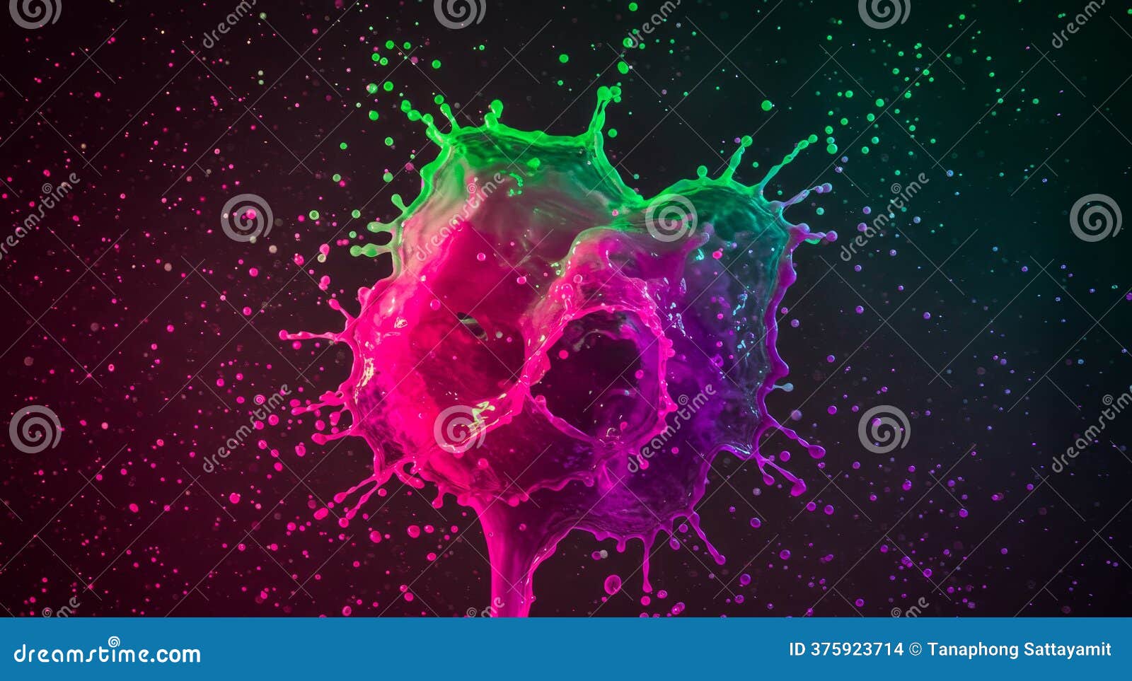 Green Exploding Rays Background. Retro Pop Art Comic Book Style Cartoon ...