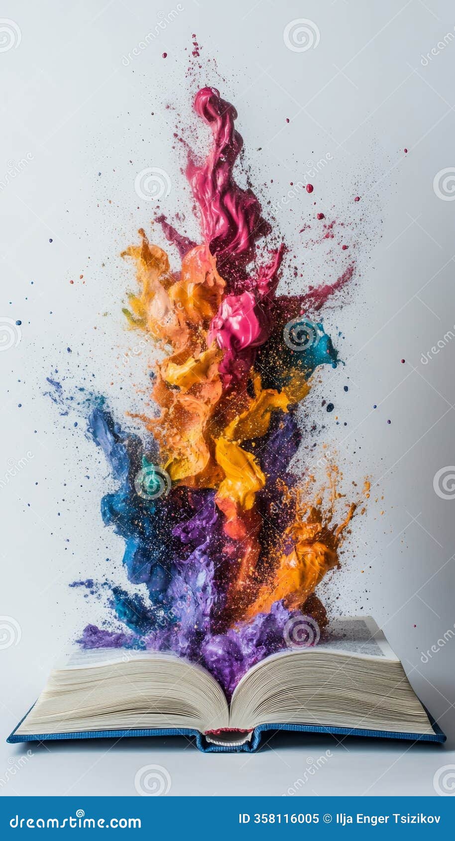 Knowledge And Creativity Icons Flow From A Man Head In Infographic ...