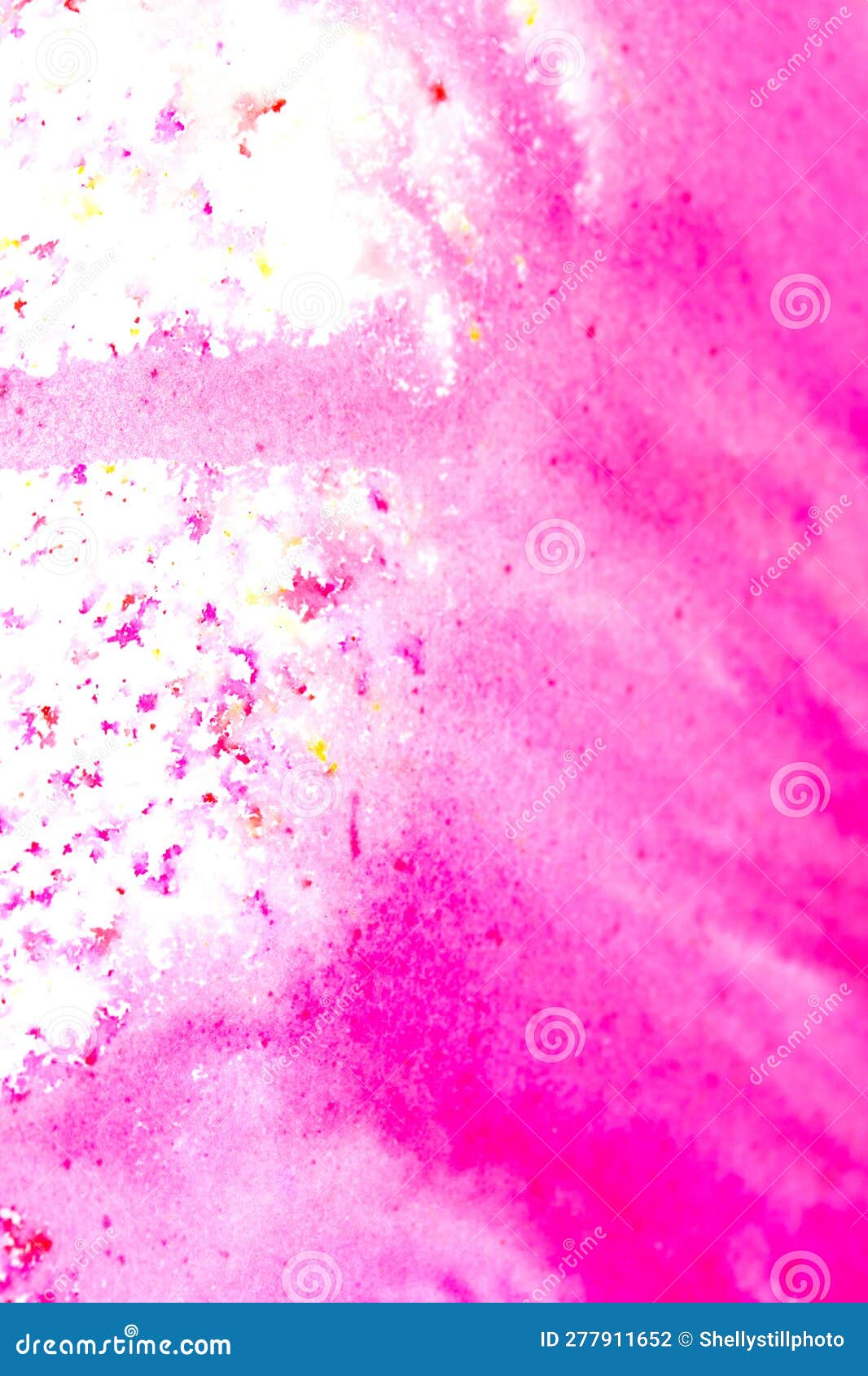 Vibrant Paint Powder and Splashes in Watercolour Painting Exploding ...