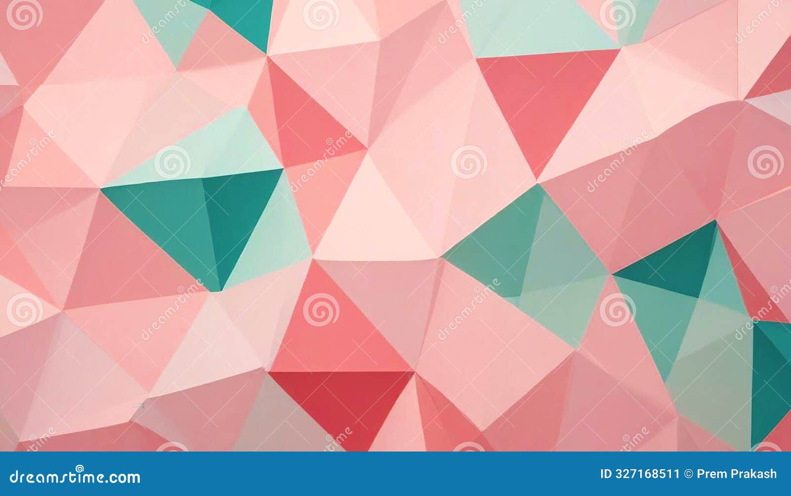 Vibrant Abstract Delaunay-voronoi Color Trianglify Background Stock ...