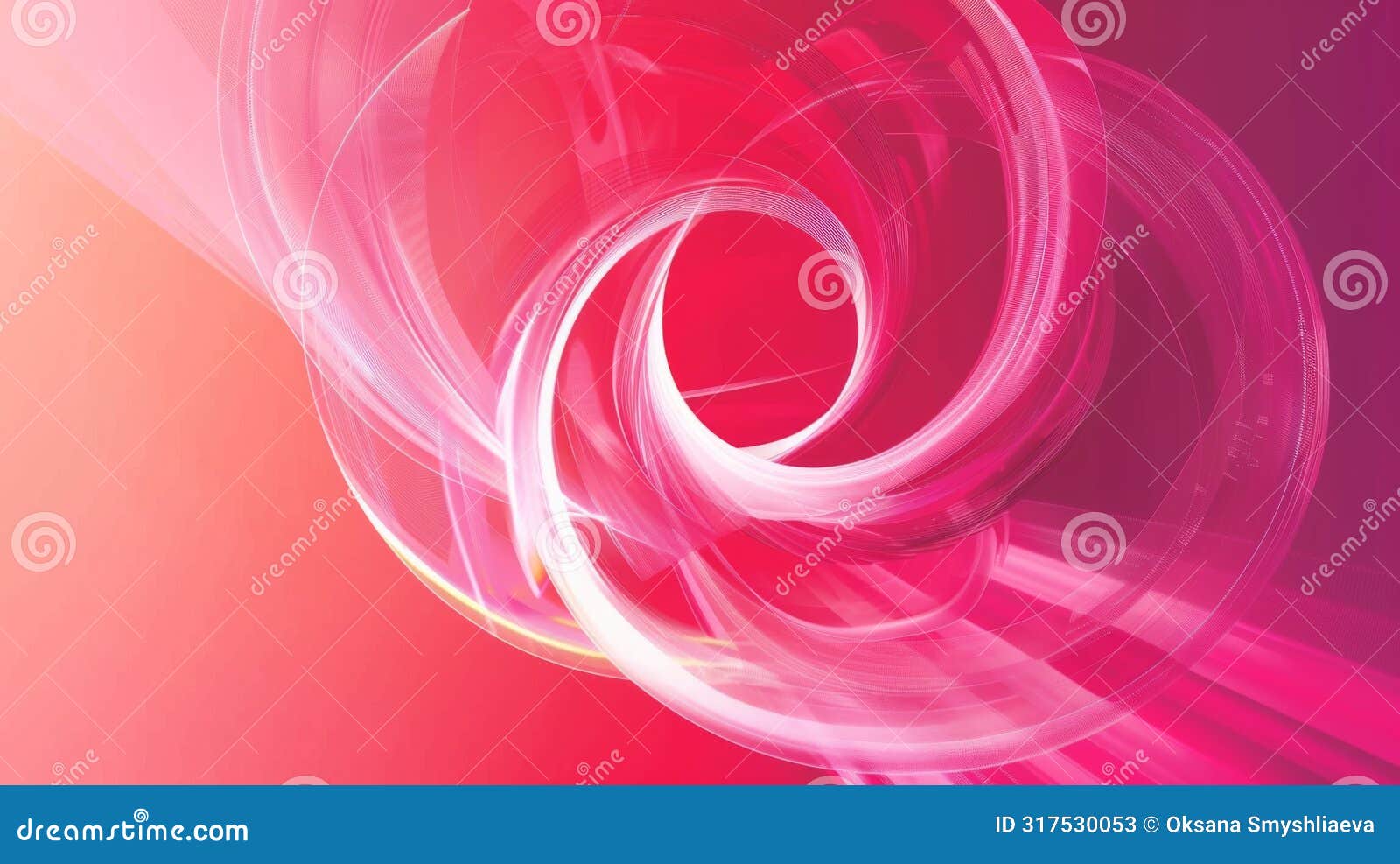 Vibrant Pink Abstract Swirl Background Design Stock Image - Image of ...