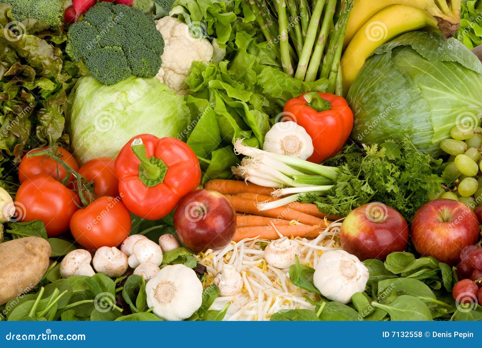 Vibrant Produce Closeup stock photo. Image of food, fruits - 7132558