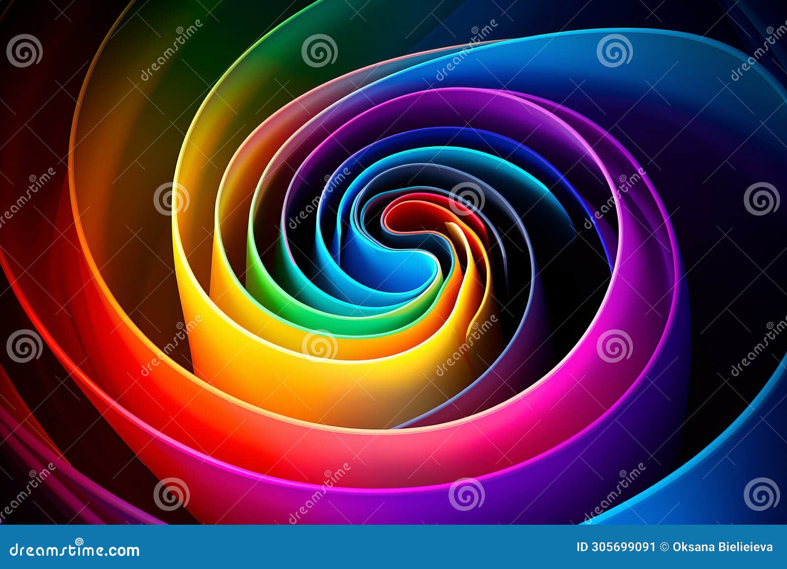 Vibrant Psychedelic Patterns and Optical Illusions in a Spectrum of ...