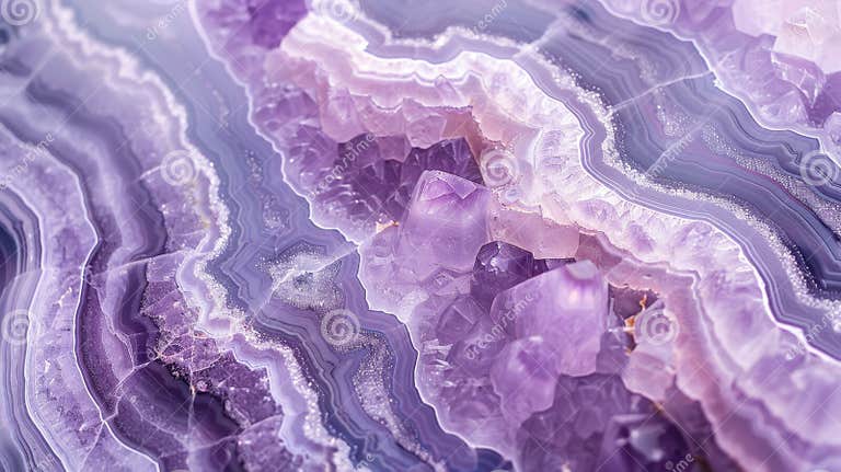 Vibrant Purple Amethyst Geode Texture with Intricate Crystal Patterns ...