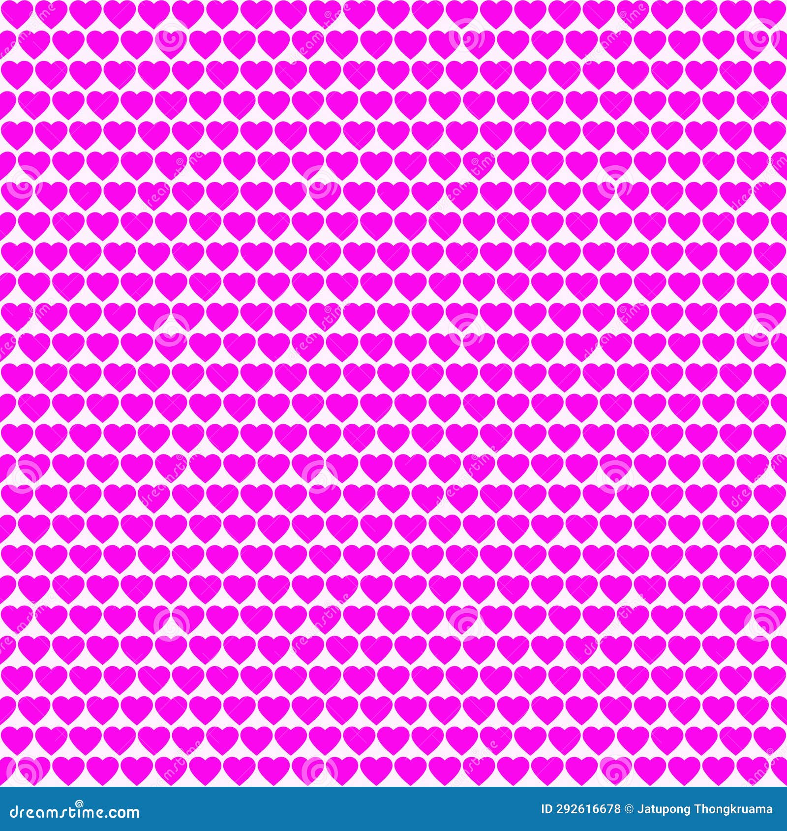 Vibrant Purple Heart Pattern Background, Seamless Background Stock ...
