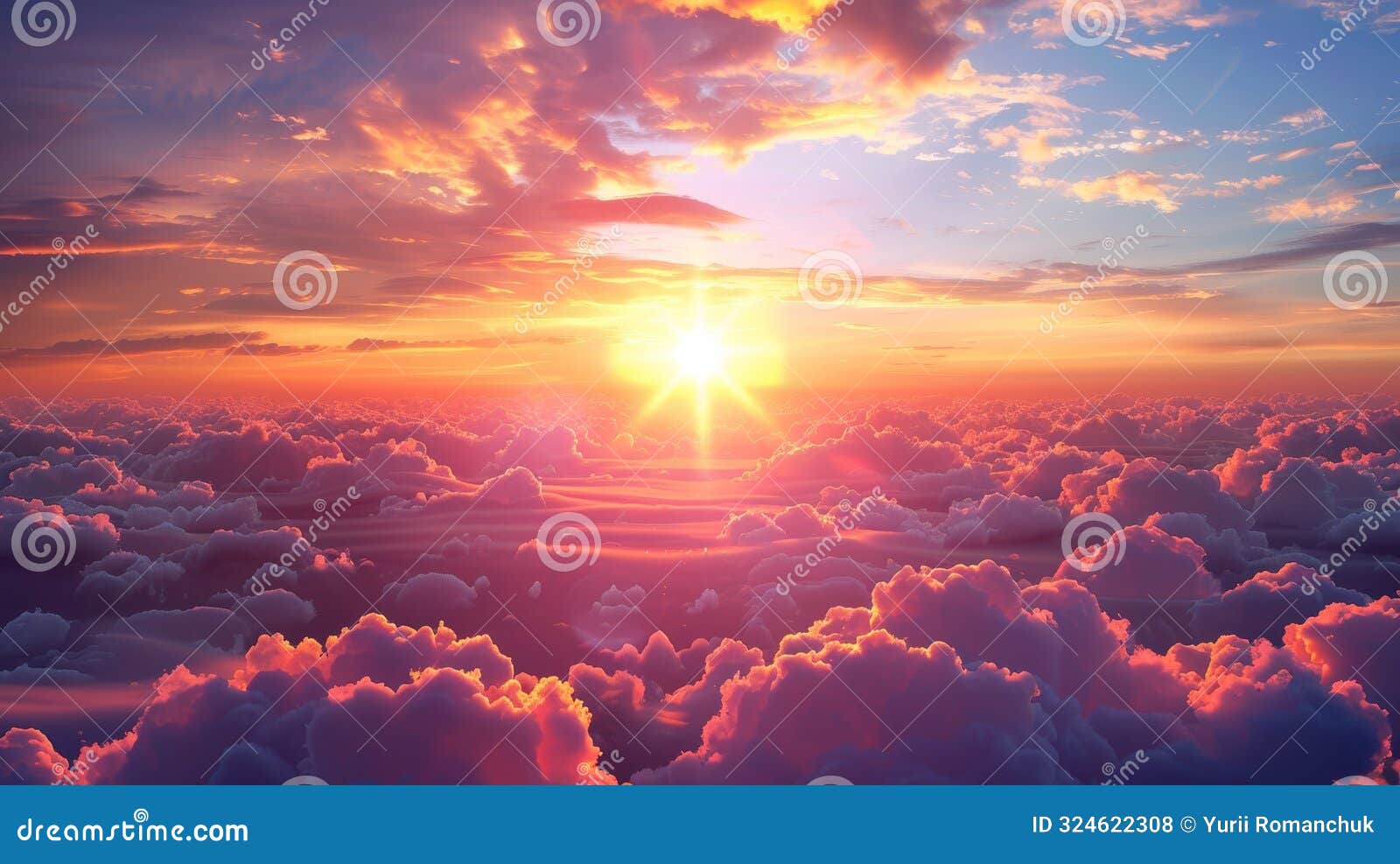 Realistic Sunrise Lighting. Yellow Sun Rays And Glow On Transparent ...