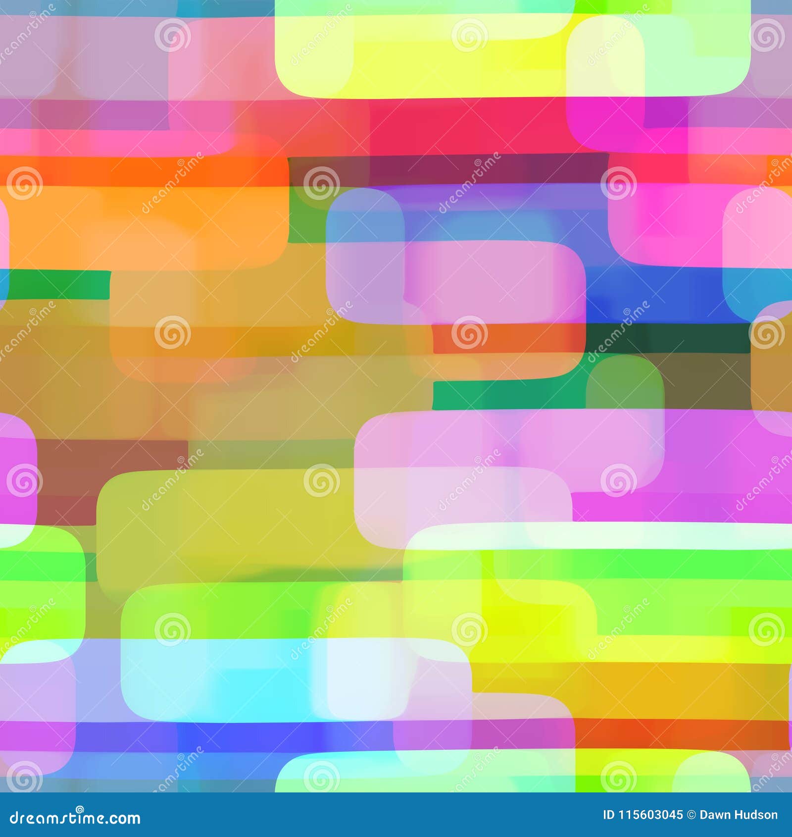 Vibrant Rectangle Repeating Textile Pattern Stock Illustration ...