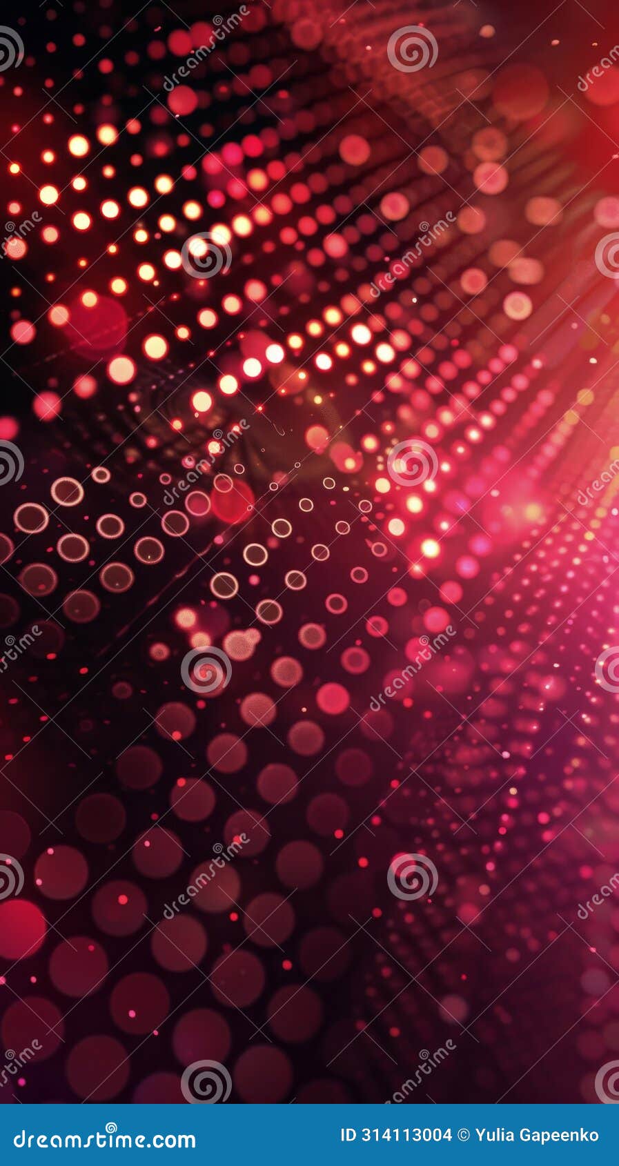 Vibrant Red and Black Background with Circles Stock Photo - Image of ...