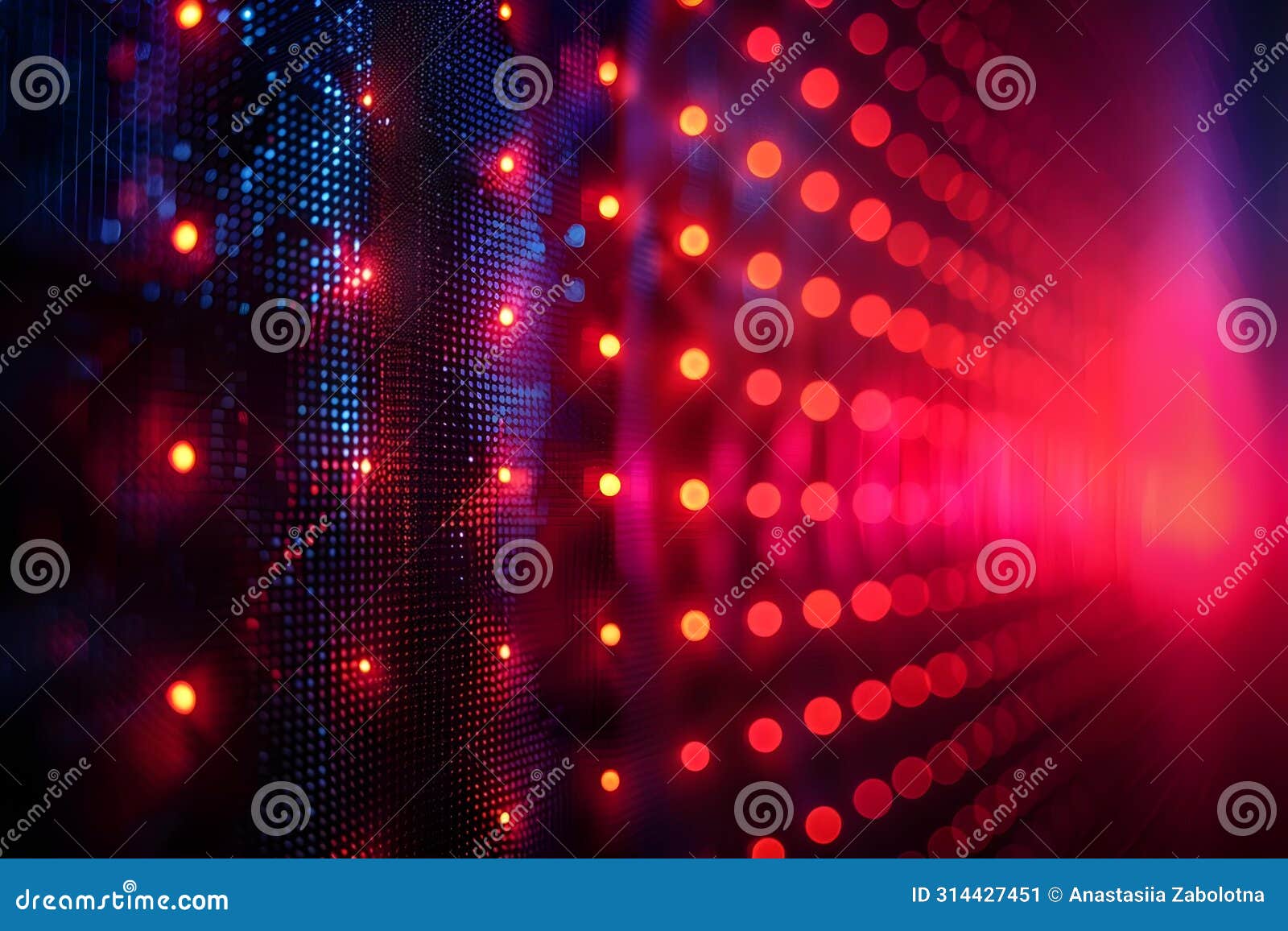 Vibrant Red-Black Dot Gradient Background for Modern Imagery. Concept ...