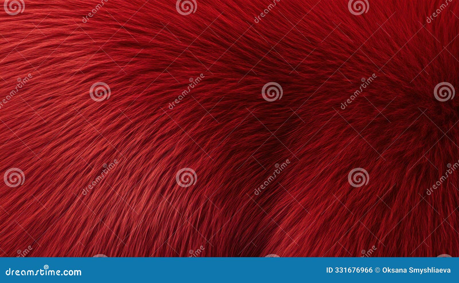 Vibrant Red Fur Texture Close-Up - Abstract Background Stock Photo ...