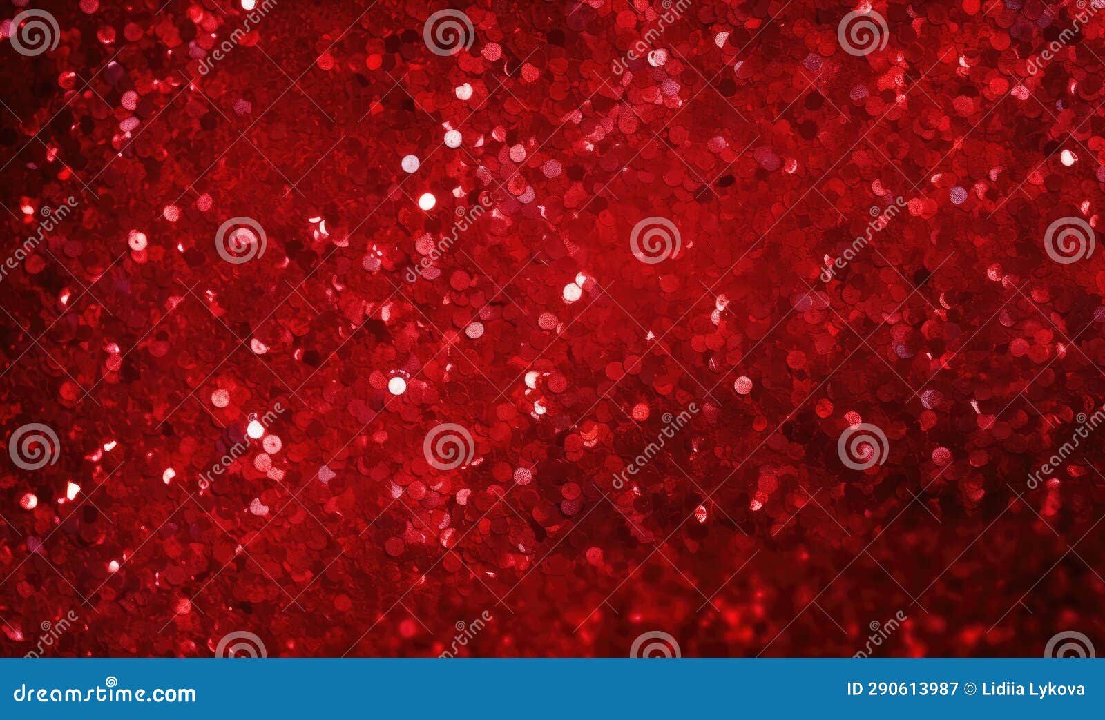 Vibrant Red Glitter Texture. Created with AI Stock Illustration ...