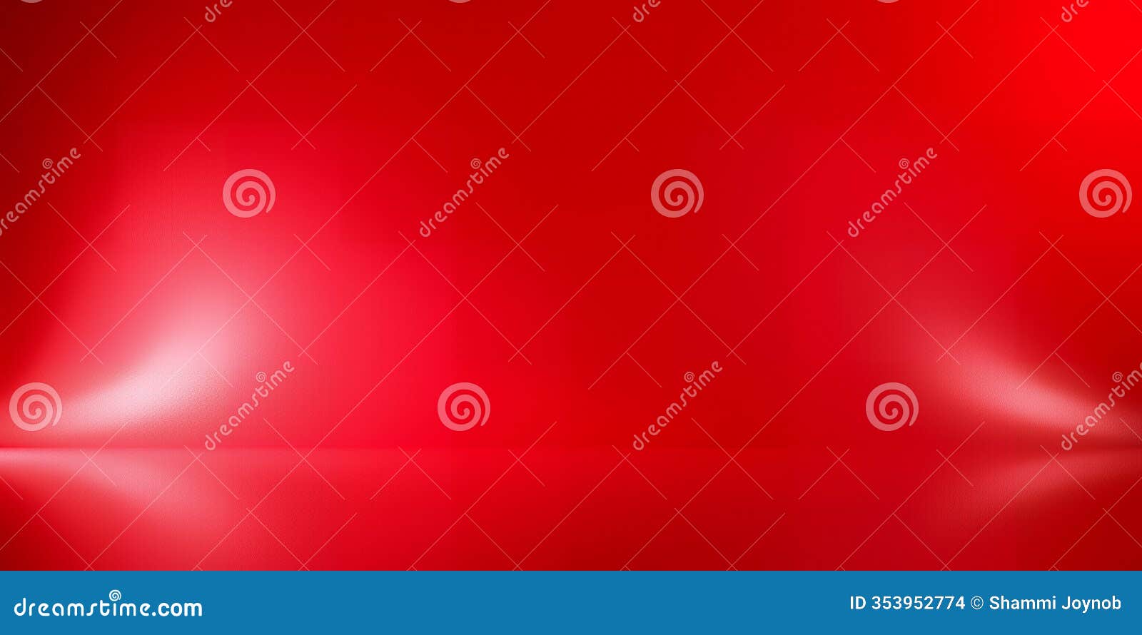 Vibrant Red Studio Background Gradient Spotlight Empty Space Red ...