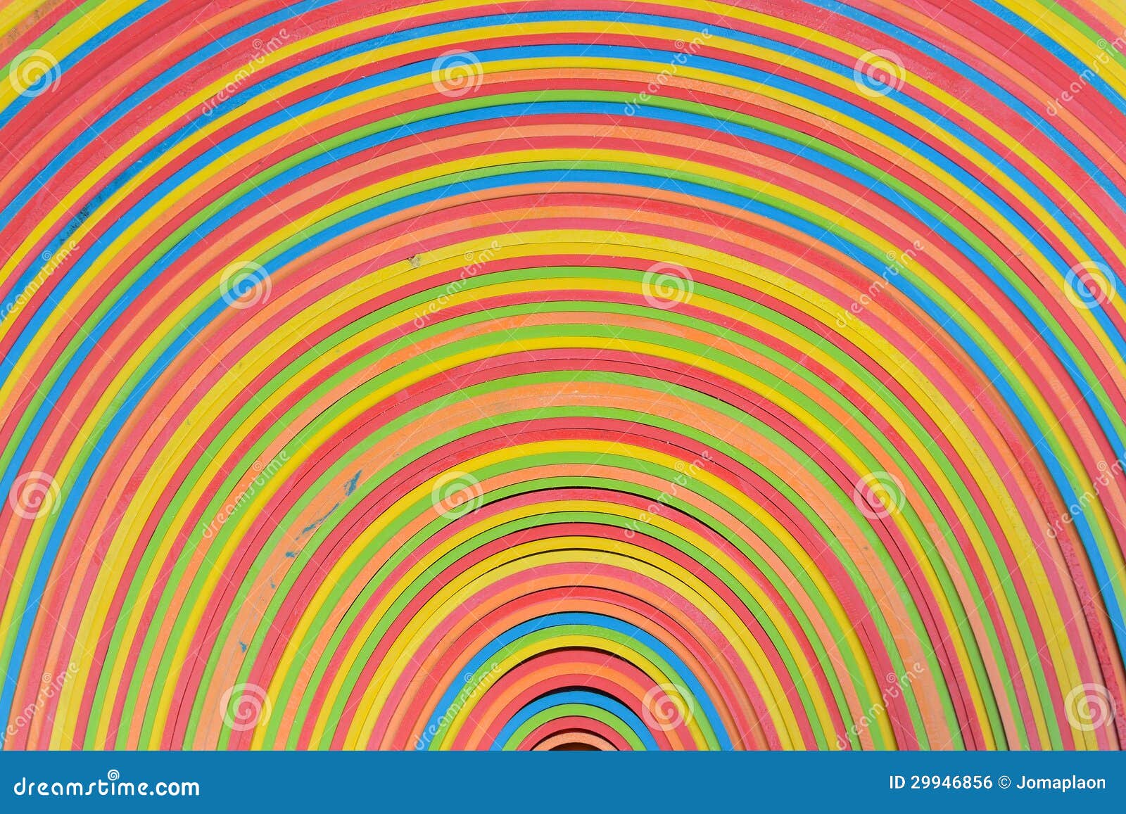 Rubber Strips Rainbow Pattern Stock Photo - Image of object, contrasts ...