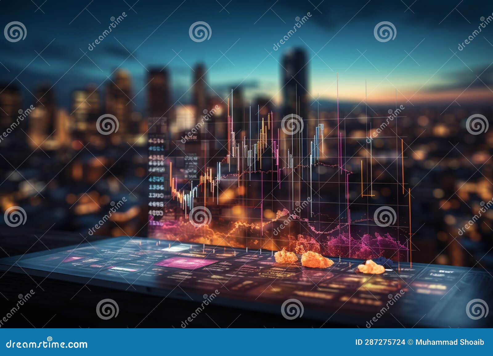 Vibrant Screen Projects Financial Alongside Dynamic Graph, a Burst of ...