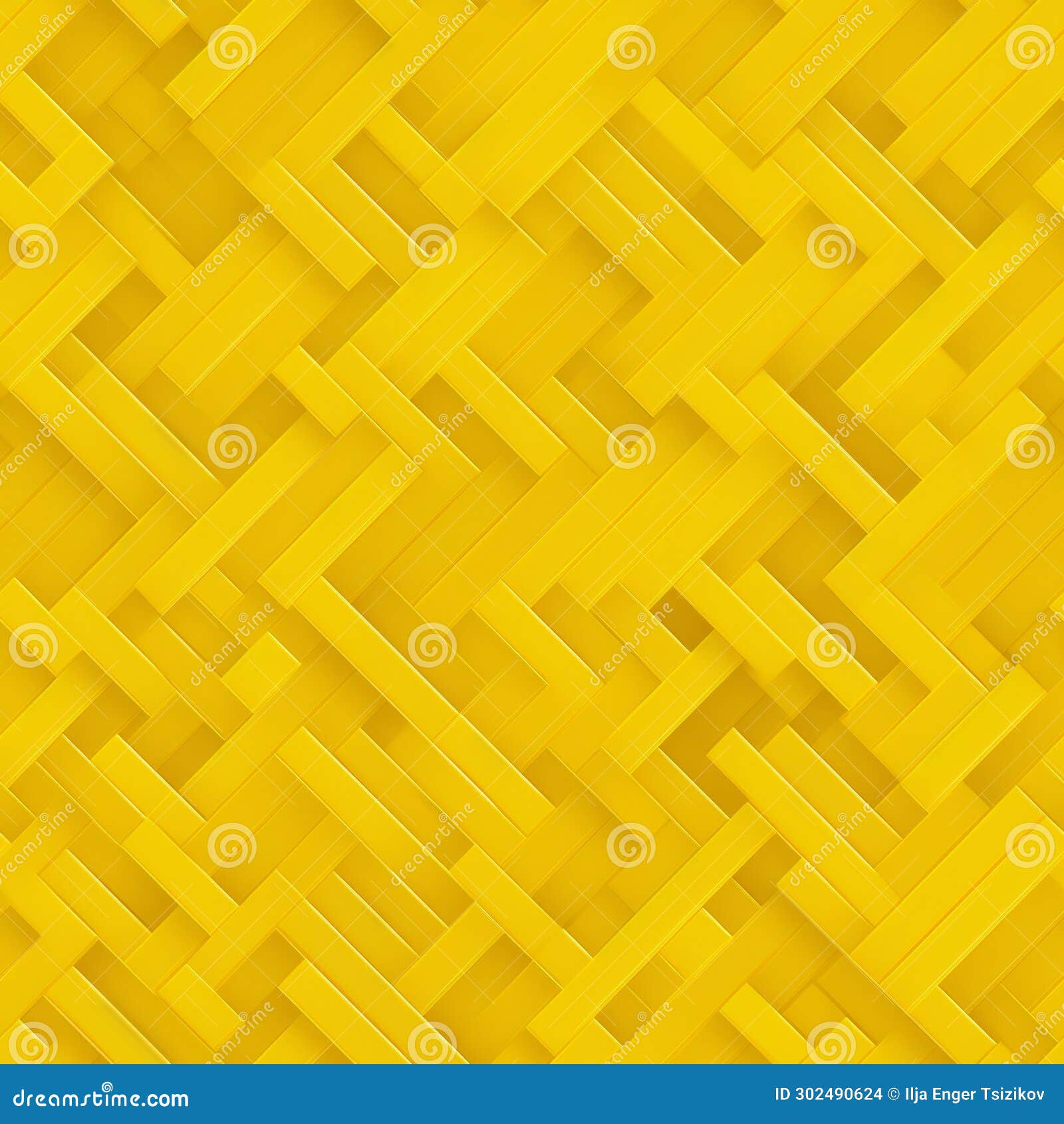 Vibrant and Seamless Abstract Geometric Pattern in Yellow Colors for ...