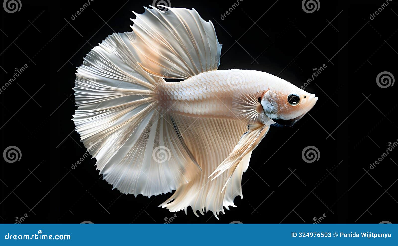 Vibrant Siamese Fighting Betta Fish Also Known As Betta Splendens ...