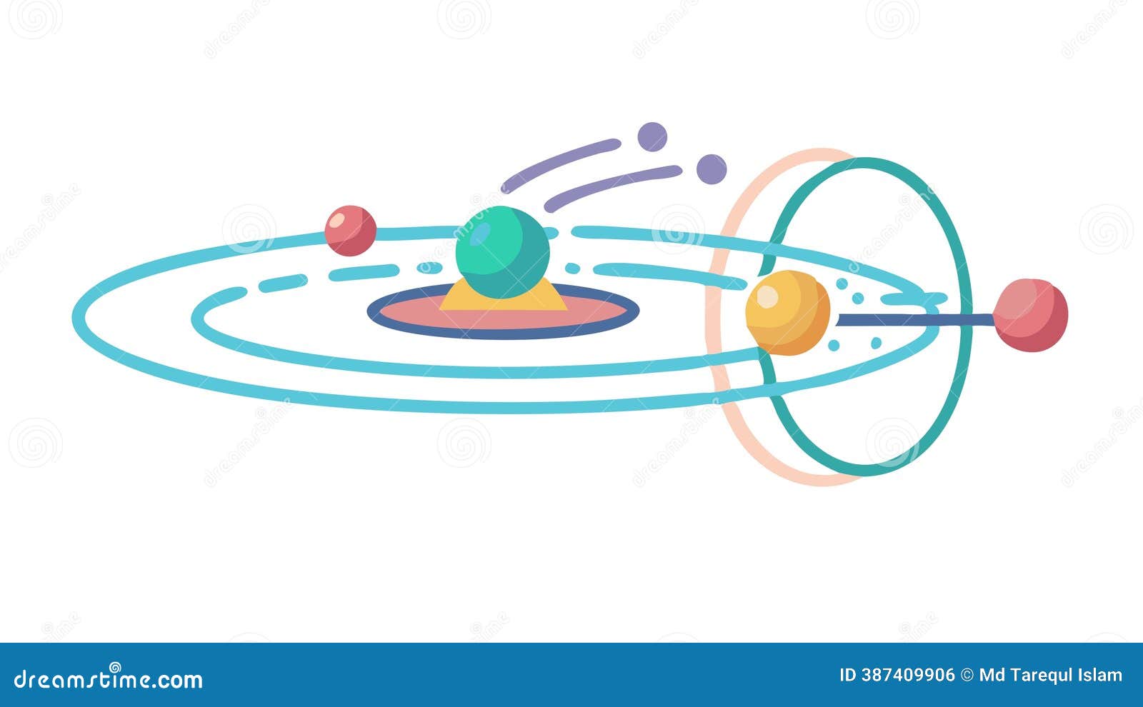 A 3d Model Of Space Satellite Starship Telecommunication Station ...