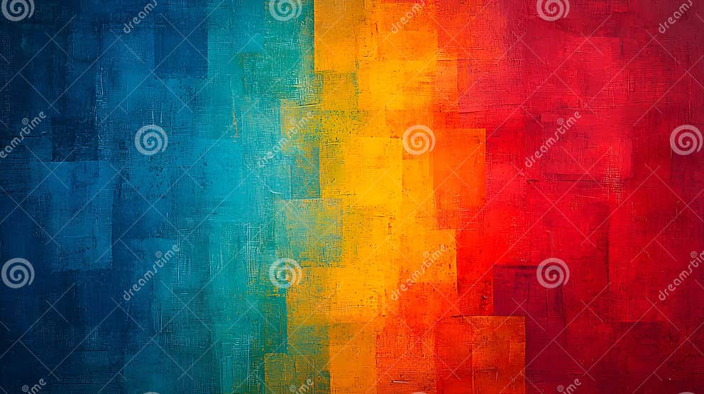 A Vibrant Spectrum of Abstract Colors Merging To Create an Engaging ...